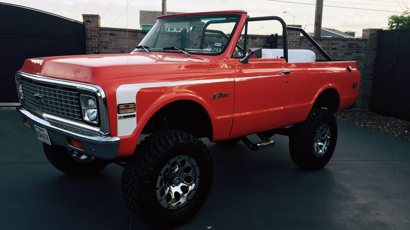 1972 Chevrolet K5 Blazer Resto Mod 350 Ci 6 Inch Lift Mecum Auctions